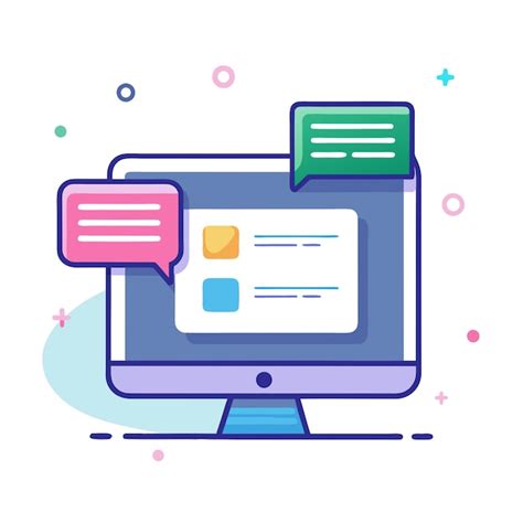 Ui Ux Element Message Clip Art And Vector Design With A White