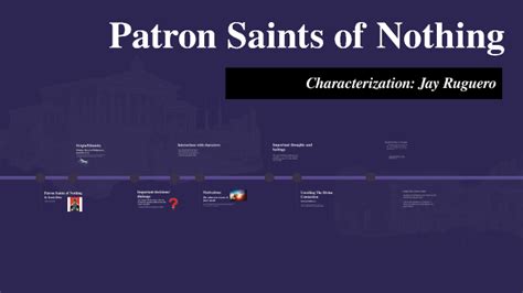 Patron Saints Of Nothing By Chase Muetzel On Prezi