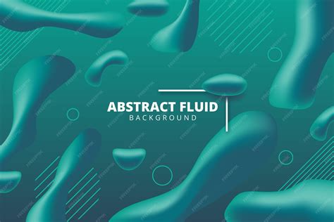 Premium Vector Fluid Abstract Background Gradient Template Vector