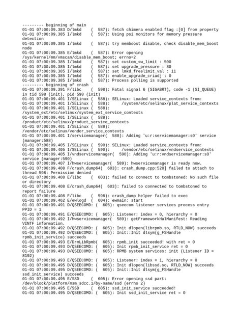 Logcat Csc Compare Log Pdf Proprietary Software Operating System Technology