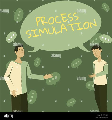 Sign Displaying Process Simulationtechnical Representation Fabricated