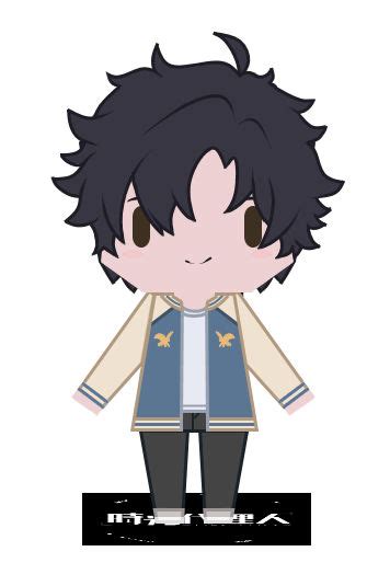 Anime Chibi Vorlage Junge