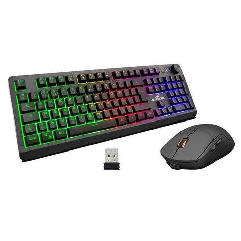 Bluestork Clavier Et Souris Sans Fil RGB