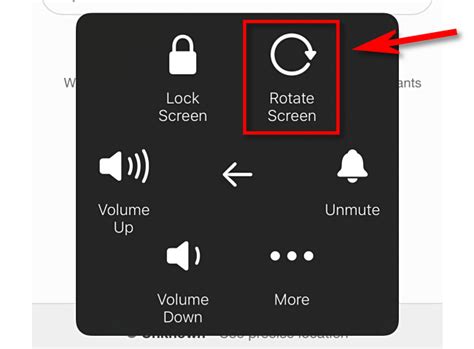 how to manually rotate your iphone or ipad display without tilting