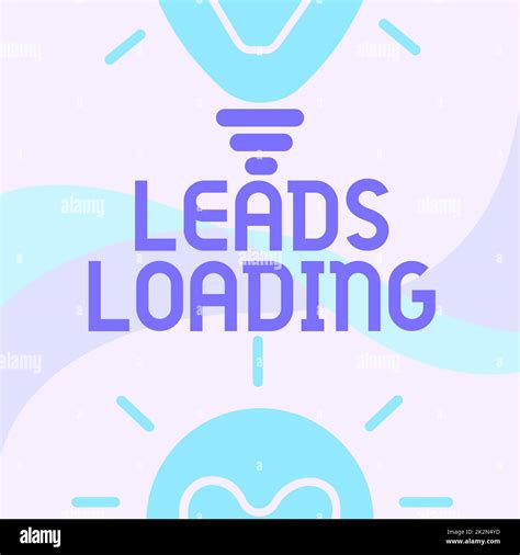 Conceptual Caption Leads Loading Business Approach Initiating Customer Regards With The