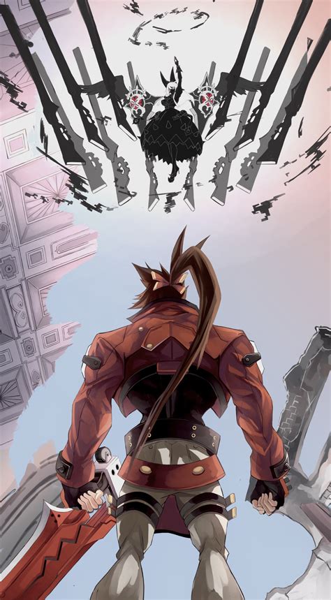 Elphelt Valentine And Sol Badguy Guilty Gear And 1 More Drawn By Otsutei Danbooru