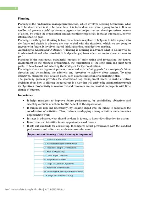 Module 2functions Of Managementlecture Notes Pdf Leadership