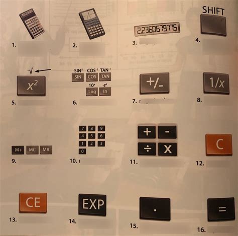 the calculator diagram quizlet