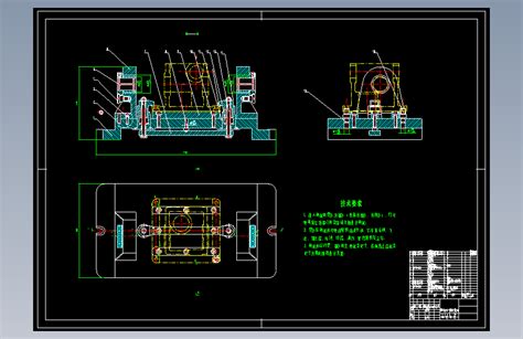减速箱体镗孔夹具设计cad Autocad 2004 模型图纸下载 懒石网