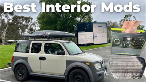 5 Interior Upgrades For The Honda Element Youtube