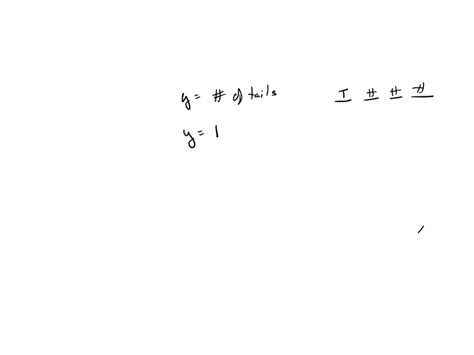 four coins are tossed let y be the random variable representing the