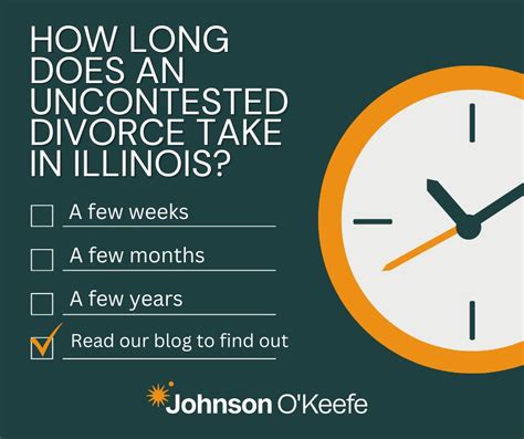 How To Settle Your Uncontested Divorce In Illinois Johnson Okeefe