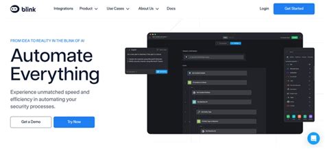 blinkops ai powered security automation platform