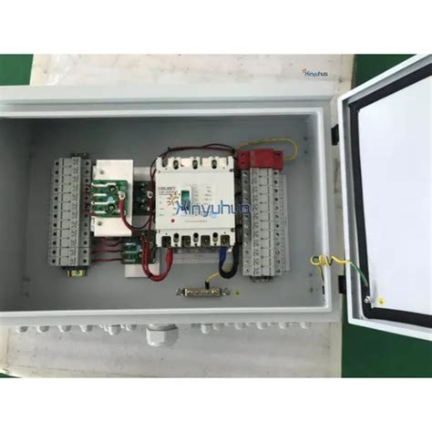 Customizable 8 Strings Solar Combiner Box 16 In 1 Out Dc 1000v 1500v Pv Site Rs485 Monitoring