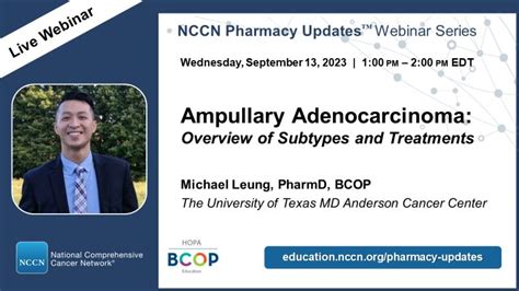 National Comprehensive Cancer Network® Nccn® On Linkedin Join Us Next Week For The Nccn