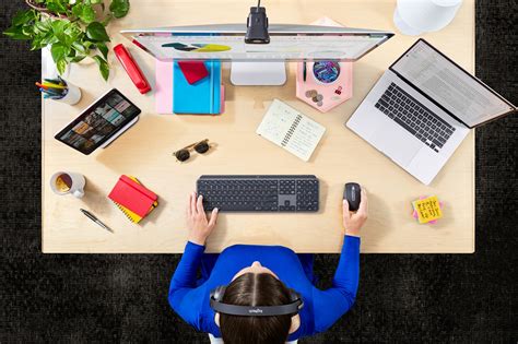 Logitech 920 010248 Logitech Mx Keys For Business Teclado Bluetooth Español Grafito