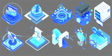 3dui 3d插画模型 广告场景模型库 Maya Ma Mb 模型下载 Cg模型网