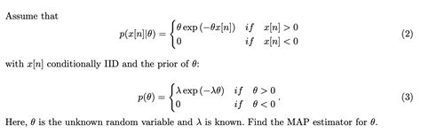 Solved Assume that p x n θ θexp θx n if if Chegg com
