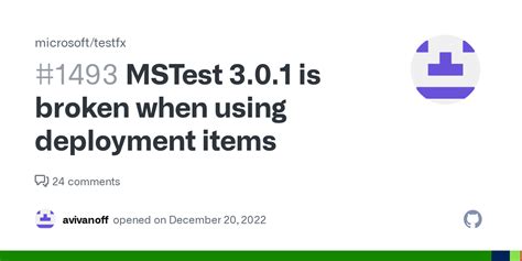 MSTest Is Broken When Using Deployment Items Issue Microsoft Testfx GitHub