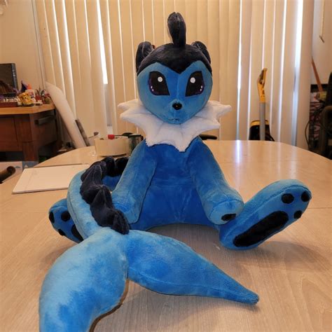 Plush Sex Toy Vaporeon Etsy