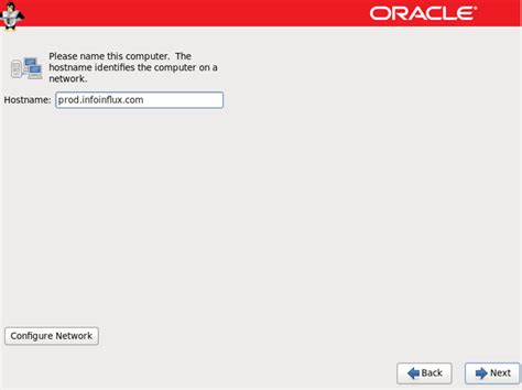 install oracle linux 6 or any version in vm virtual box info influx