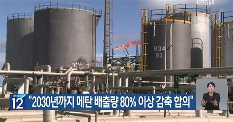 기후는 말한다 2030년까지 메탄 배출량 80 이상 감축 합의”