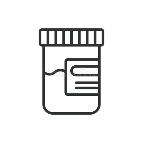 Urine Sample Container In Laboratory Urine Sample For Fentanyl Drug