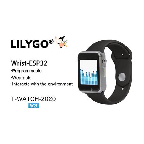 TTGO Programmable T Watch ESP Black V Opencircuit