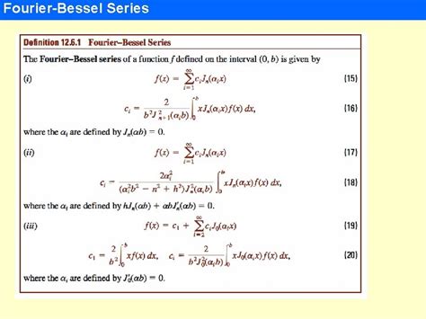 Bessels Equation Of Order N Bessel Equation Solution