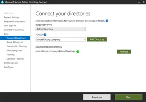 Configure Pass Through Authentication In Azure Active Directory Through