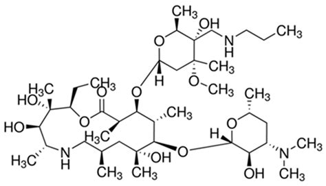 Chemical Structure Of Tulathromycin Download Scientific Diagram