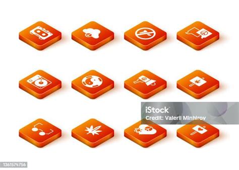 세트 안경 마리화나 비닐 플레이어 음양 기호 사랑 평화 메가 폰 평화와 아이콘 벡터 3차원 형태에 대한 스톡 벡터 아트 및 기타 이미지 Istock
