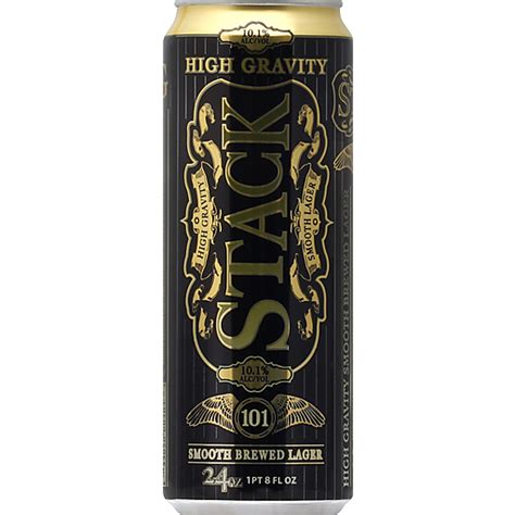 Stack Lager High Gravity 101 24 Oz Lagers Price Cutter