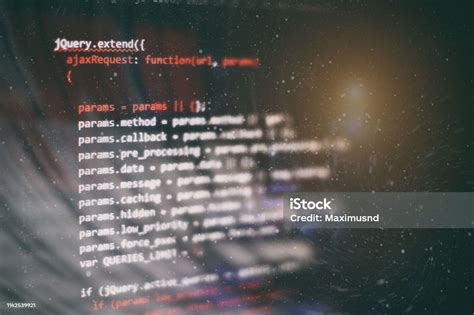웹 사이트 개발을 위한 편집기에서 html5 노트북 디스플레이 근접 촬영 사진의 웹 사이트 html 코드 0명에 대한 스톡 사진