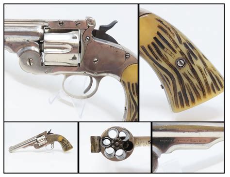 Collage Smith And Wesson Second Model Schofield Single Action Revolver 10