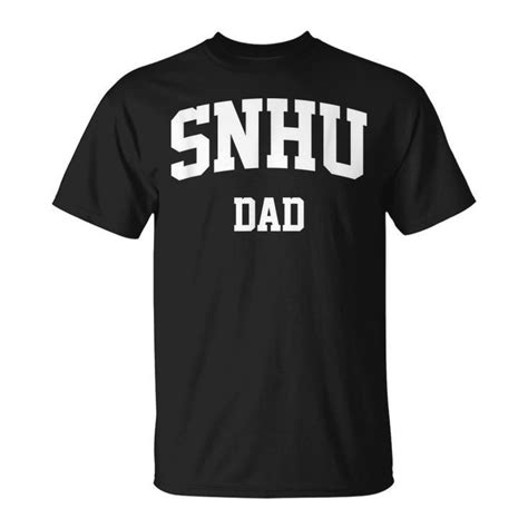 Snhu Dad Athletic Arch College University Alumni T Shirt Seseable