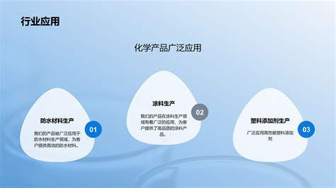 蓝色现代商务创新化学引领医药新浪潮ppt模板 Islide