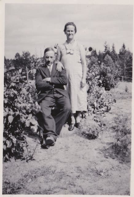 Johan Algot Johansson Och Jenny Hildegard Persdotter Mina Rötter