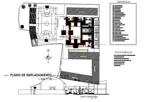 Sports Center Playground Detail 2d View Cad Block Layout Autocad File