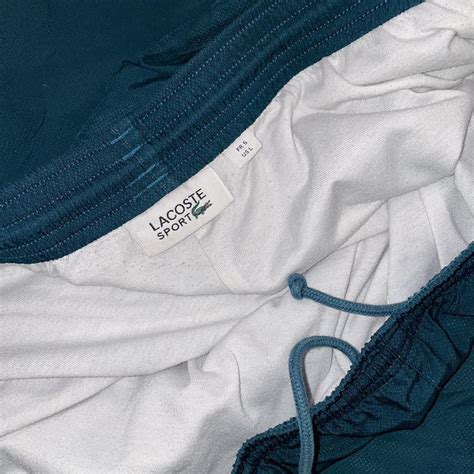 Lacoste Tracksuit Bottoms Old Badge In Green Hard To Depop