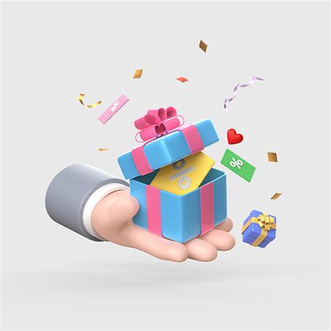 선물상자 깜짝 쇼핑 할인 이벤트 3d 그래픽 유토이미지 상세페이지 베이직샵 3d 22560608