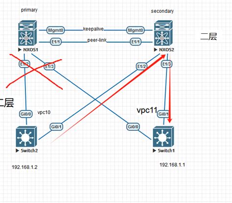 device attached to vpc only use the secondary device on the right