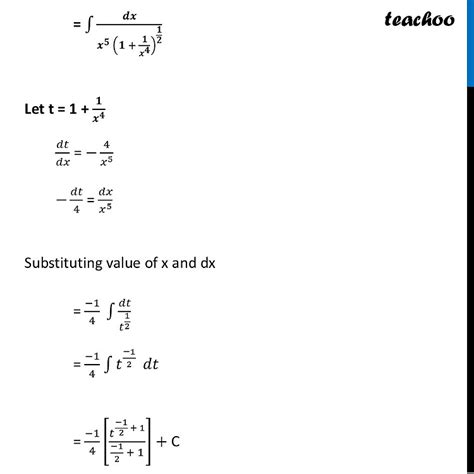 Question 12 ∫𝒅𝒙𝒙𝟑𝟏𝒙𝟒𝟏𝟐 Equal Sample Paper Class 12