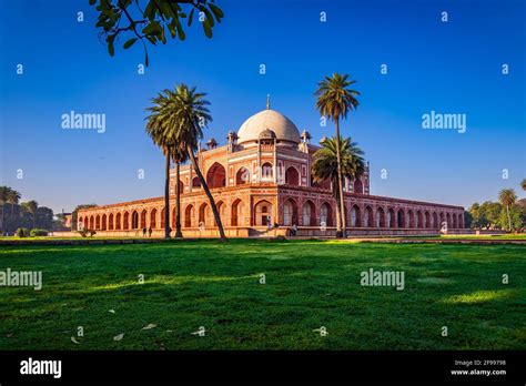 Humayuns Tomb Of Mughal Emperor Humayun Designed By Persian Architect