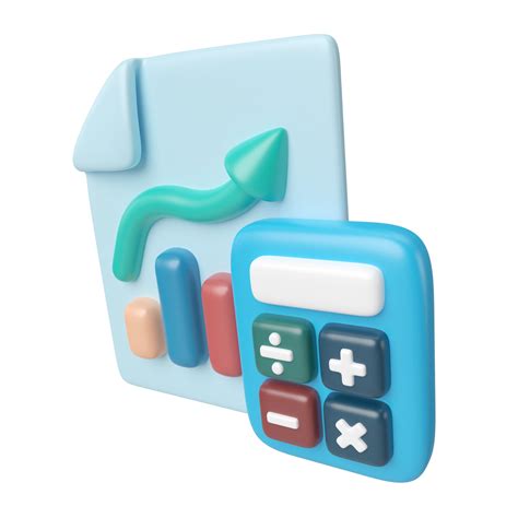 Icono De Ilustración 3d De Contabilidad 15214623 Png