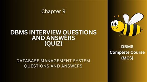 Dbms Interview Questions Answers Dbms Class 9 12 Quiz Pdf Dbms Ch 9