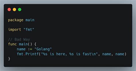 Arsham Roshannejad On Linkedin Golang Programming Protip Codeclean