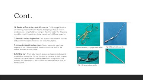 Instruments Used In Ear Surgeries 1pptx