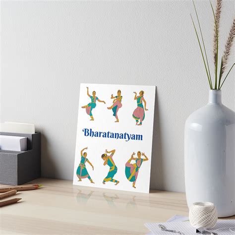 Bharatanatyam Indian Classical Dance Sticker For Sale By Gunapriyaa