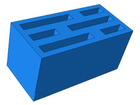 Three Dimensional Finite Element Model Of The Three Row Staggered Holes